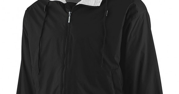 Adult Hooded Taffeta Jacket/Fleece Lined 3280