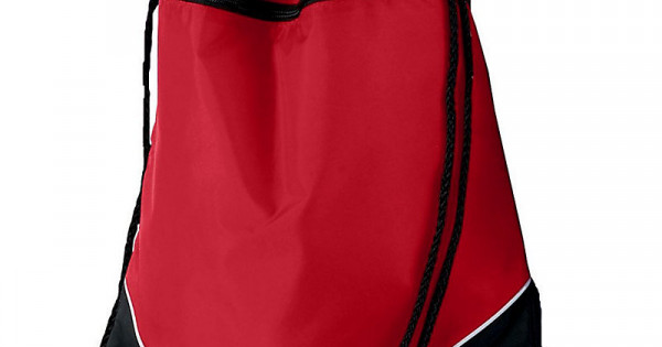 CHEER 1920 TRI-COLOR DRAWSTRING BACKPACK