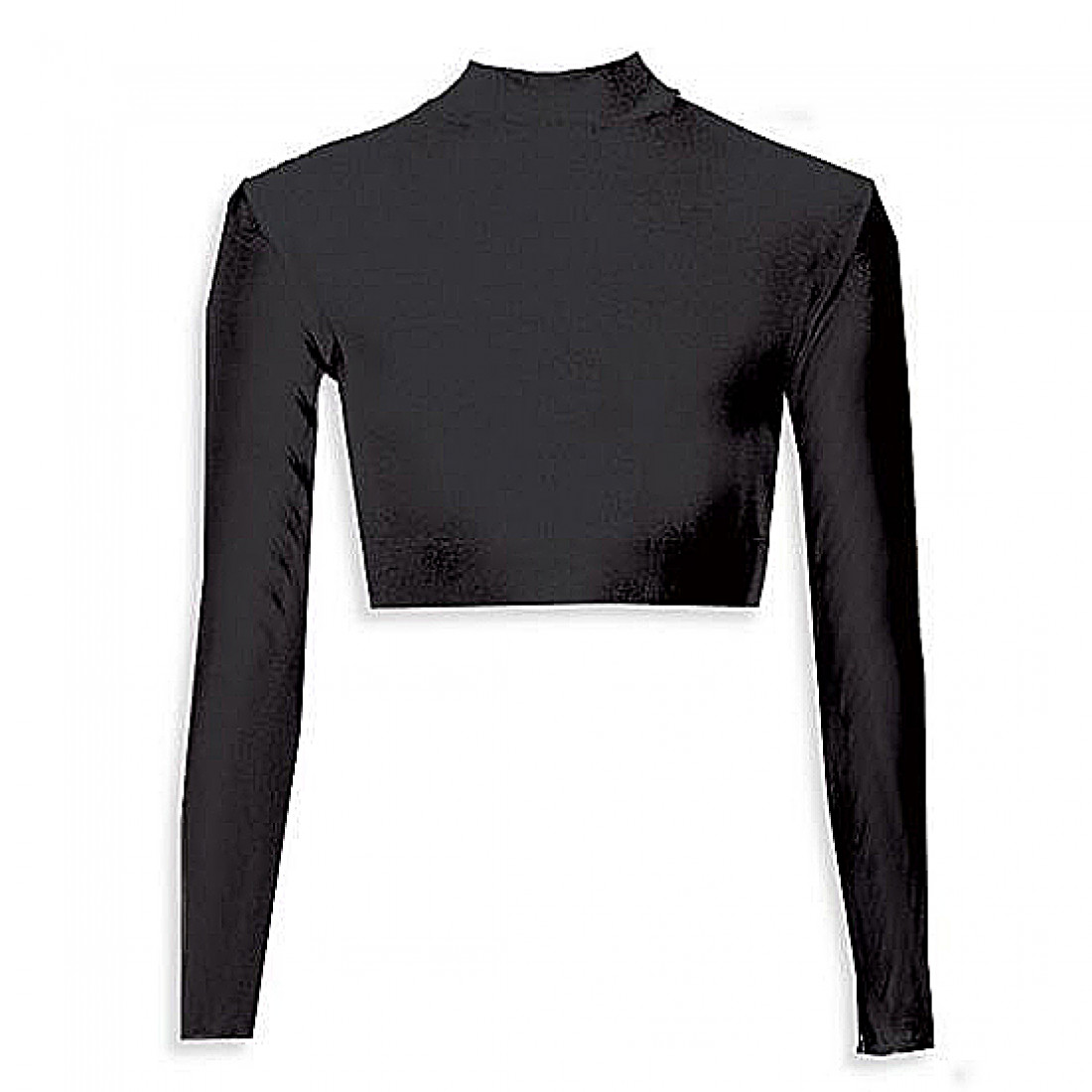 Turtleneck Cheerleading Midriff Body Liner