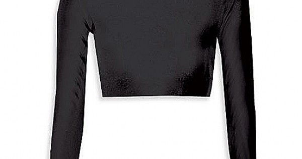 Turtleneck Cheerleading Midriff Body Liner