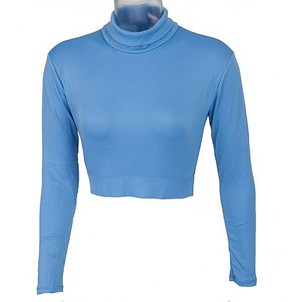 Turtleneck Cheerleading Midriff Body Liner