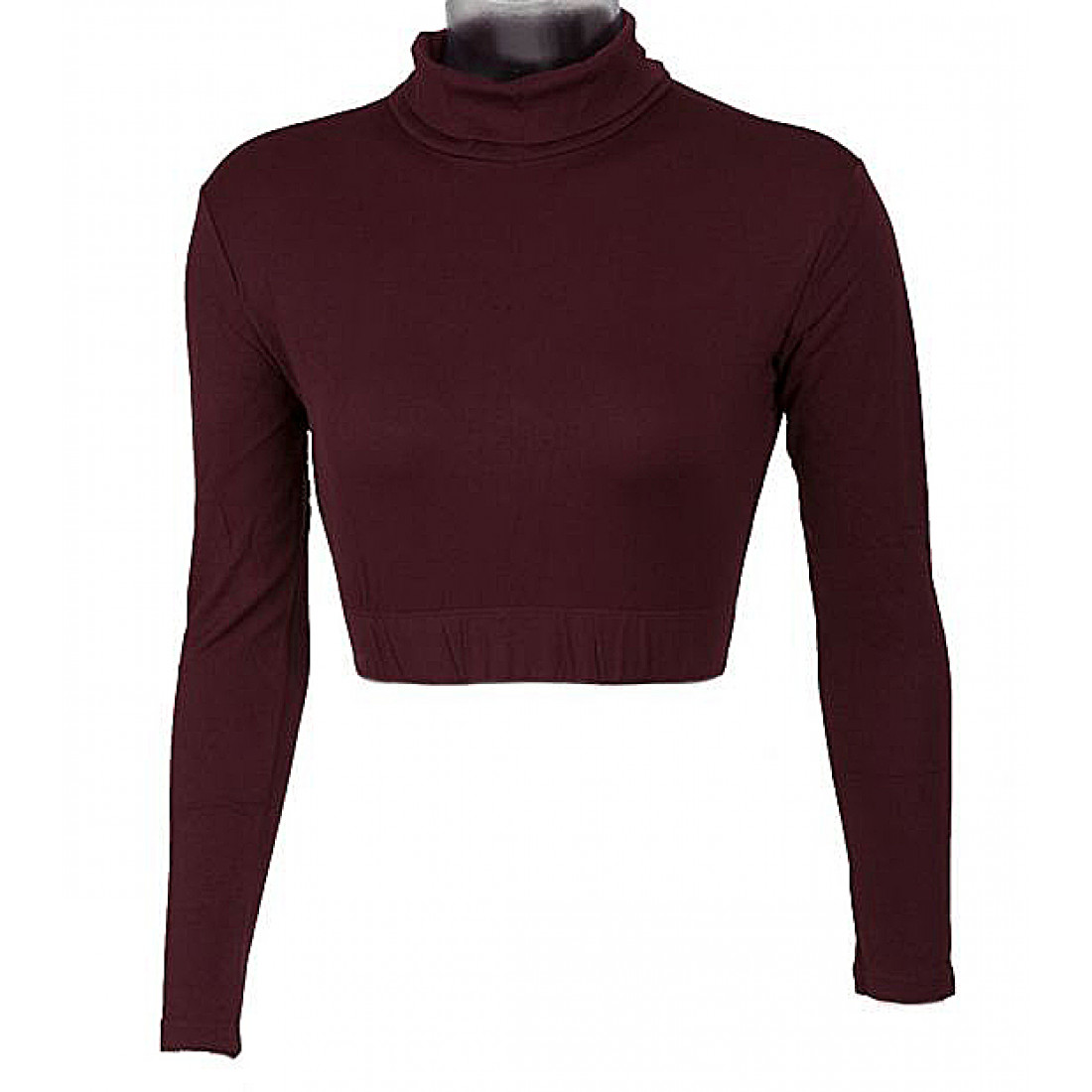 Turtleneck Cheerleading Midriff Body Liner