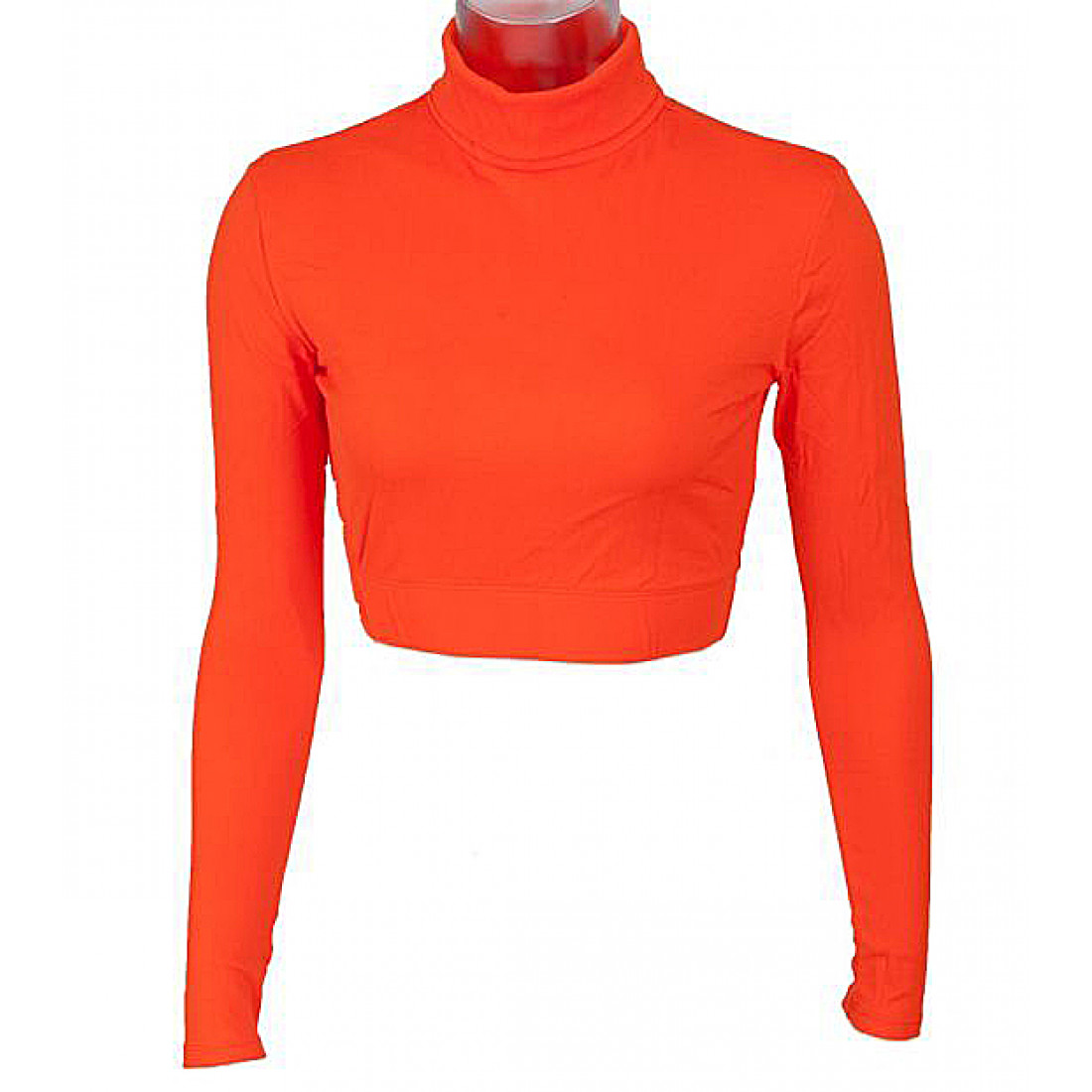 Turtleneck Cheerleading Midriff Body Liner