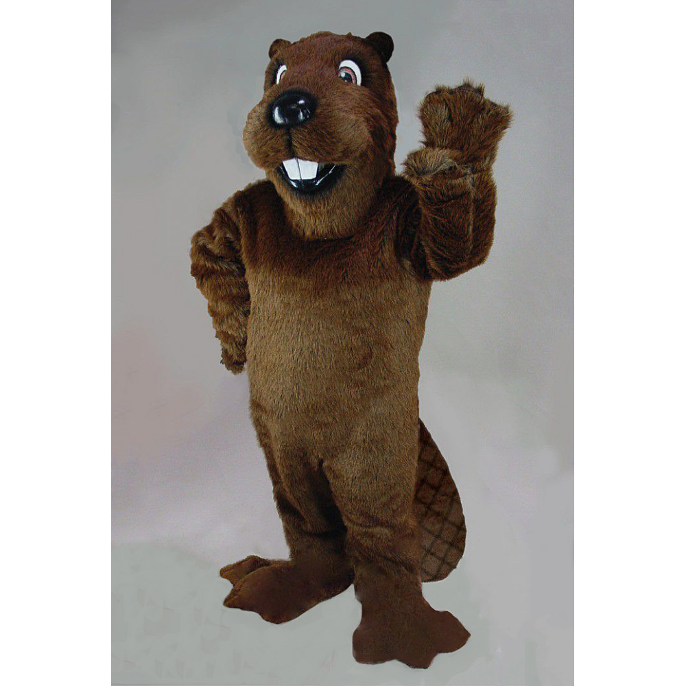 Barney Beaver Mascot Costume 48152