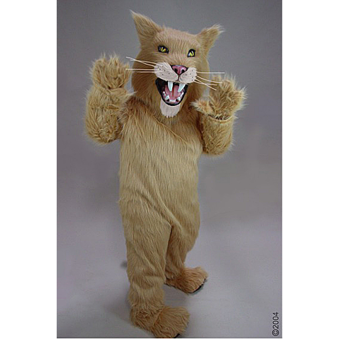 Saber Tooth Tiger Cat Mascot Costume