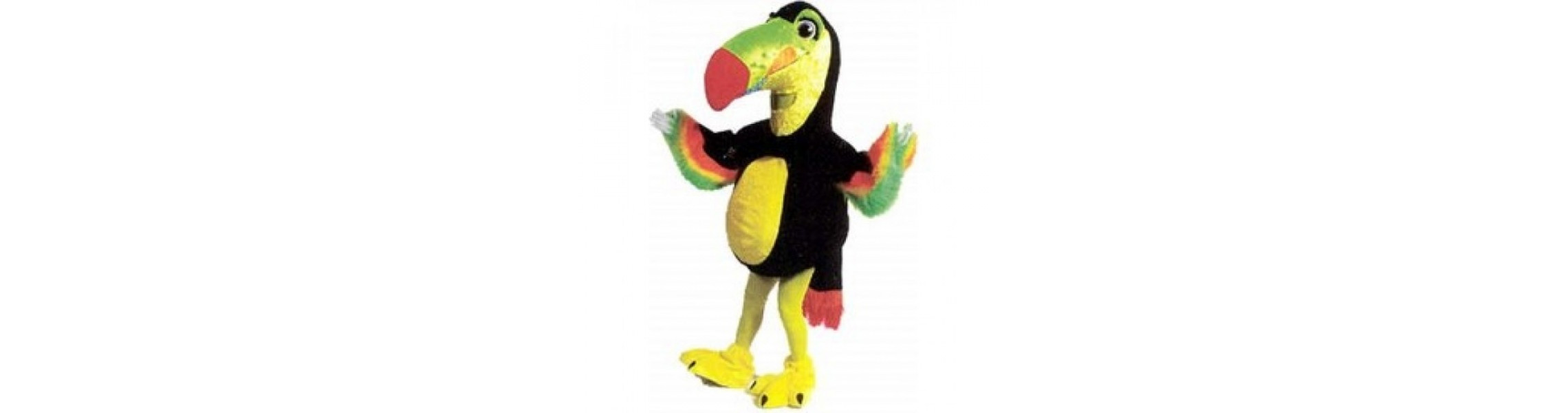 Parrots, Toucans, Storks Mascot Costumes