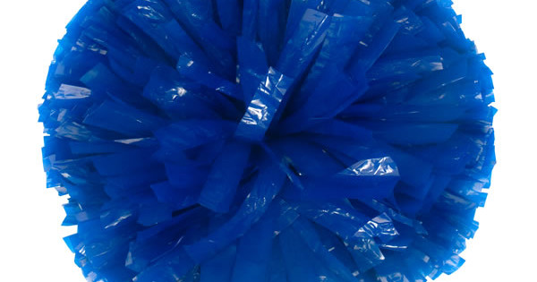 Solid Color Wet Look Cheerleading Pom Pons VS S